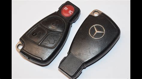 Mercedes Benz C280 C350 E350 S350 Key Fob Battery Replacement Easy