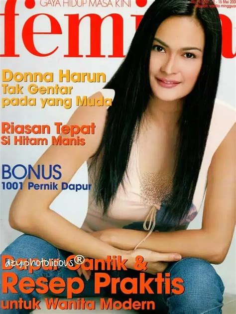 8 Potret Lawas Donna Harun Saat Aktif Sebagai Model Disebut Awet Muda