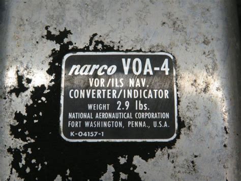 Voa 4 Narco Vor Ils Converter Course Indicator Core