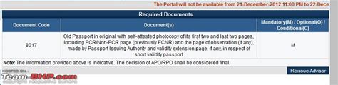 Passport Renewal Procedure Page 65 Team Bhp