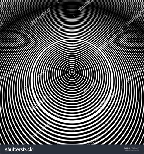 Abstract Concentric Black White Background Stock Illustration 1954259635 Shutterstock