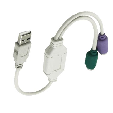 Buy New 1pc Usb Male To Ps 2 Ps2 Female Converter Cable Cord Converter Adapter