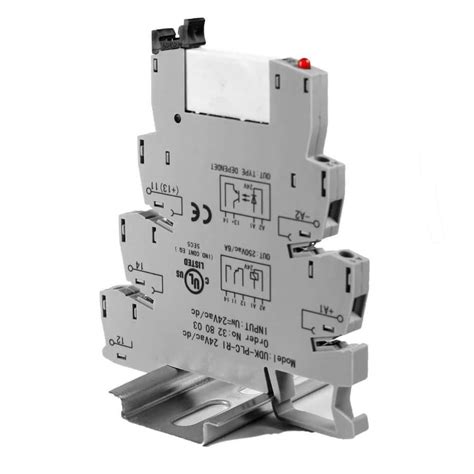 Automation Systems Interconnect Relay Terminal 6 A Block 24 Volt Ac Dc Interposing Relay 24 Volt