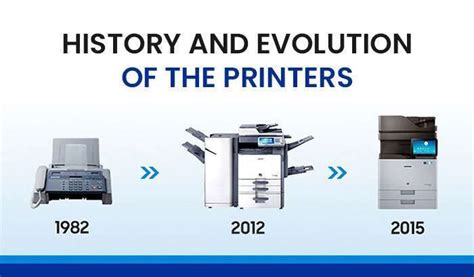 History And Evolution Of The Printers