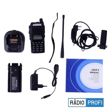 ☎ Рация Baofeng UV-82 8 Ватт + гарнитура купить в интернет магазине ...