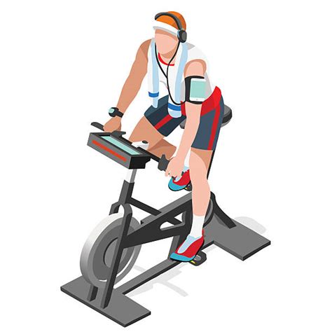Spin Bike Illustrations Royalty Free Vector Graphics And Clip Art Istock