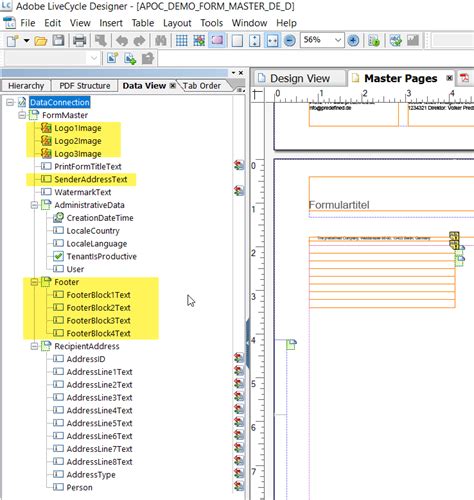 s4 hana output management master form layout contd my experiments