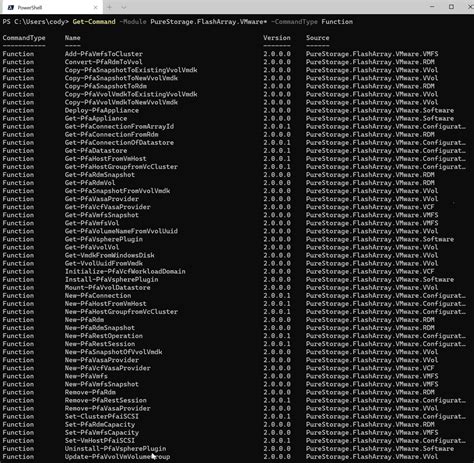 Pure Storage Flasharray Vmware Powershell Module Cody Hosterman
