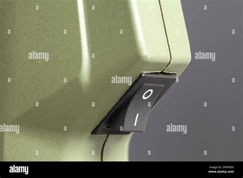 On Off Button Electric Switch Stock Photo Alamy