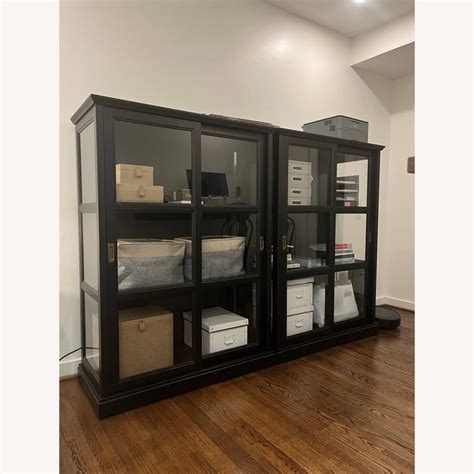 Ikea Malsjo Black Cabinet Aptdeco
