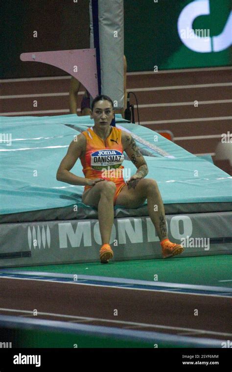 Madrid Spain 28th February 2025 The Athlete Tugba Tanismaz In The