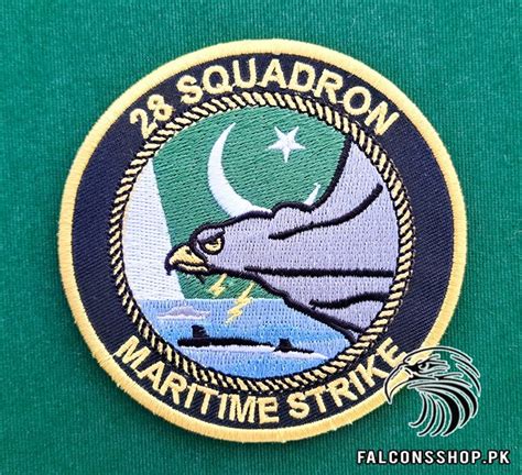 28 Squadron Maritime Strike Patch Falcons Shop Online Aviation Shop