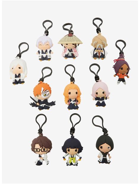Bleach Series 2 Blind Bag Figural Key Chain Hot Topic