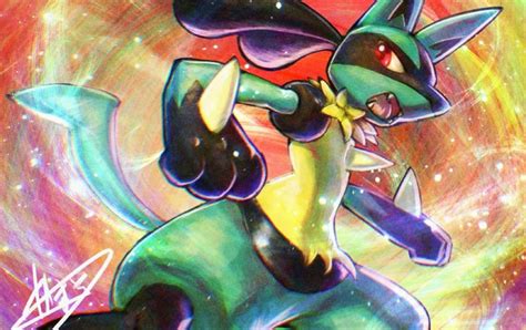Lucario Pokemon Drawn By Kaosu Kaosu Danbooru