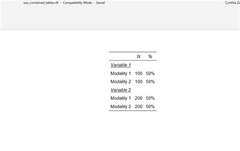 solved blanks between tables with proc report and ods rtf sas support communities