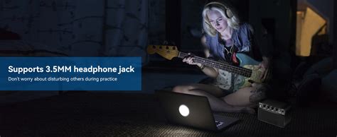 Amazon Com Asmuse Electric Guitar W Portable Mini Guitar Amplifier Rechargeable With