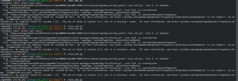 Random Errors When Matching Multi Patches Template Containing Virtual Sites Issue 4276