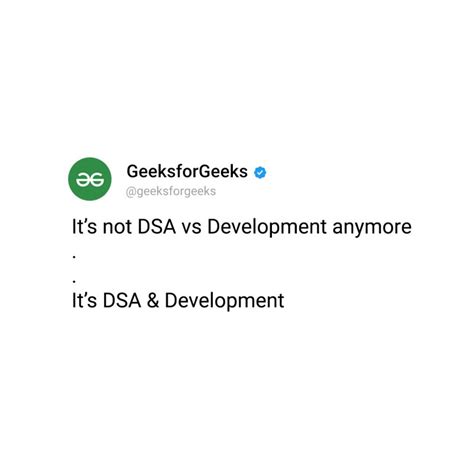 Geeksforgeeks Posted On Linkedin