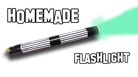 How To Make A Flashlight Using Paper Youtube