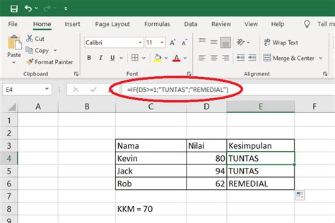 12 Formula Dasar Microsoft Excel Beserta Kegunaannya