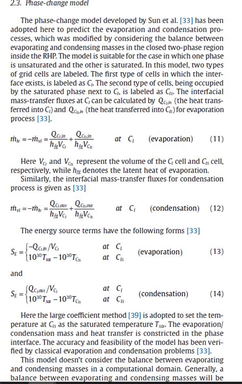 Udf Condensation Ed Evaporation For Heat Pipe Rotating Researchgate
