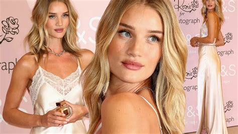 Rosie Huntington Whiteley Wears Nothing But A Nightgown To Her