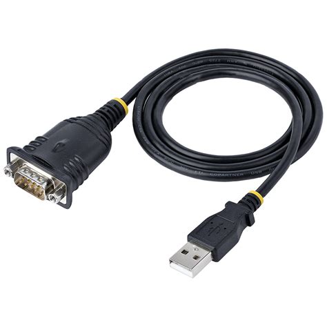 Startech 1m Usb To Rs232 D89 Serial Port Cable 1p3fp Usb Serial Mwave