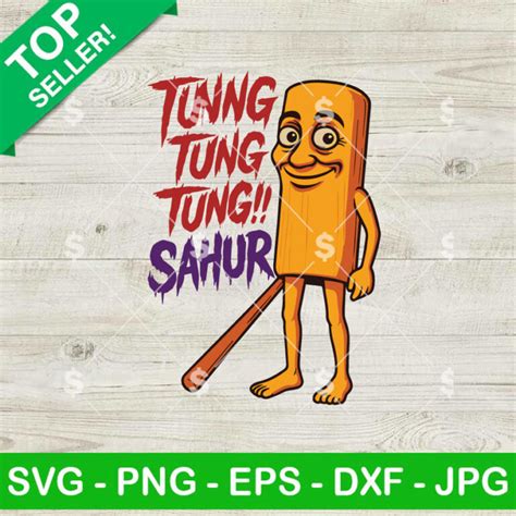 Tung Tung Tung Sahur Svg Tung Tung Tung Sahur Christmas Svg Brainrot