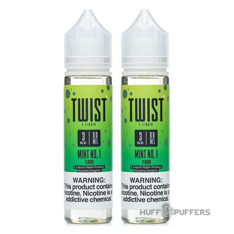 Mint No 1 Vape Juice 120ml Twist E Liquids 1999