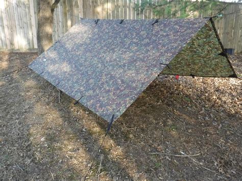 Dd Tarp 3m X 3m 10ft X 10ft Multicam Tarp Sleeve Ridgeline Sold