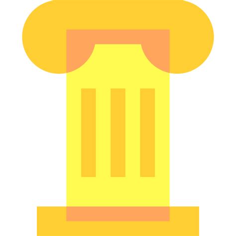 Column Basic Sheer Flat Icon