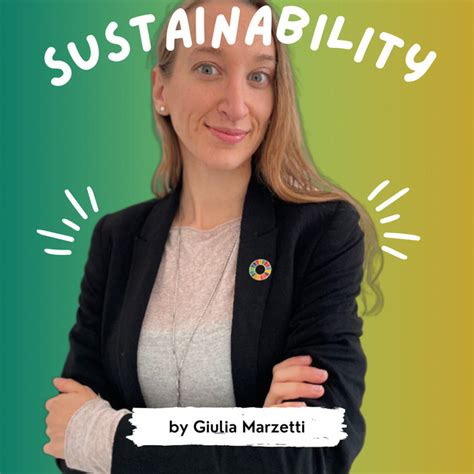 Sustainability By Giulia Marzetti Podcast On Spotify