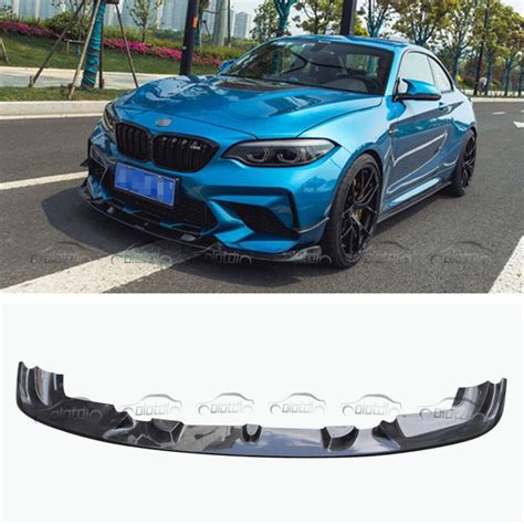 탄소 섬유 프론트 립 범퍼 립 스포일러 Bmw M2c F87 2015up 자동차 스타일링바디 키트 Aliexpress