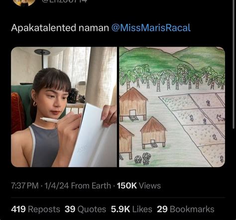 Maris Racals Note Taking Photos Spark New Round Of Memes Pep Ph