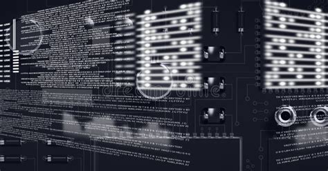 Composition Of Digital Data Processing Over Computer Circuit Board