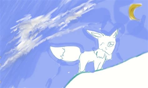 The Moon Eevee By Sylveonvulpix On Deviantart
