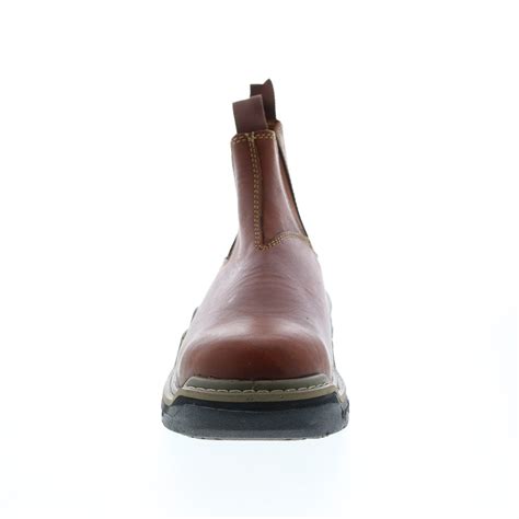 Wolverine Raider Durashocks Carbonmax Romeo Mens Brown Wide Work Boots