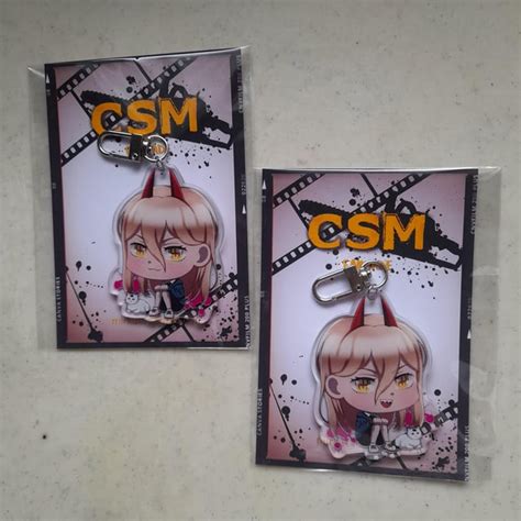 Oc Since I Couldnt Find Any Csm Merch In My Country I Made My Own