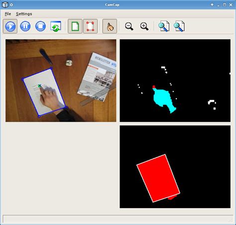 Example Of The Demonstrator Gui With Debug Outputs To Visualize The
