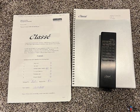 Classe Cdp 10 Cd Player Rare Cd Player With The 2nd Generation Pmd