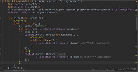 android 蓝牙连接通信 nnect csdn博客