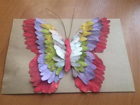 Декоративные бабочки из кленовых вертолетиков Интересный контент в группе Всероссийский Педсовет