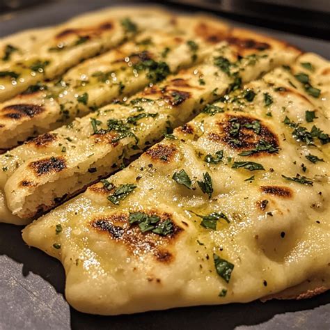 Irresistible Easy Garlic Naan Flatbread Soft And Flavor Packed