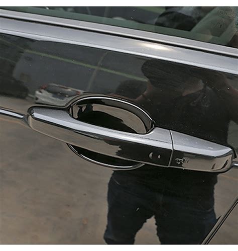 랜드로버 디스커버리5 L462 외부 도어 손잡이 볼 몰딩 블랙 티몬