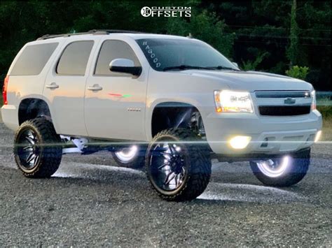 2010 Chevrolet Tahoe With 22x12 44 Xtreme Mudder Xm 342 And 35 12 5r22
