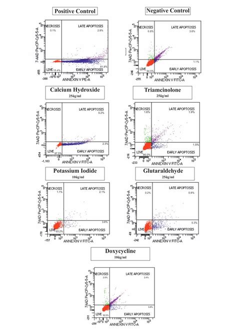 Representative 2D Flow Cytometry Dot Plot Of Data Derived From FITC AnV Download Scientific