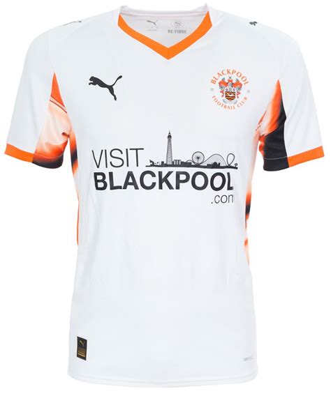 Men Blackpool Fc Away Jersey 2025 2026 Shirt Soccer Football 25 26