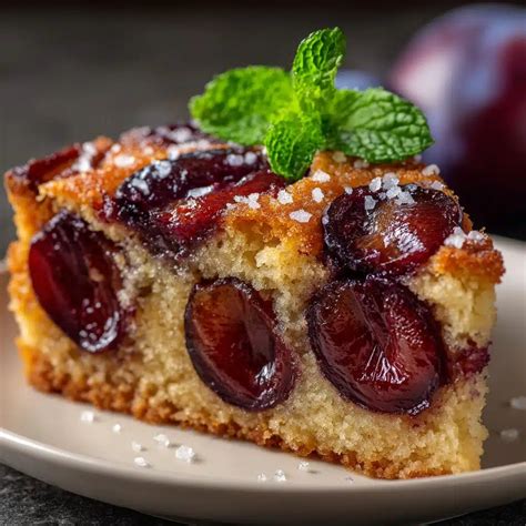 Moist Plum Cake Recipe Irresistibly Moist And Delicious