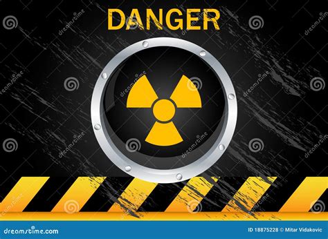 Nuclear Danger Background Vector Illustration 18981970