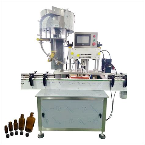 automatic capping machine with cap feeder for sale
